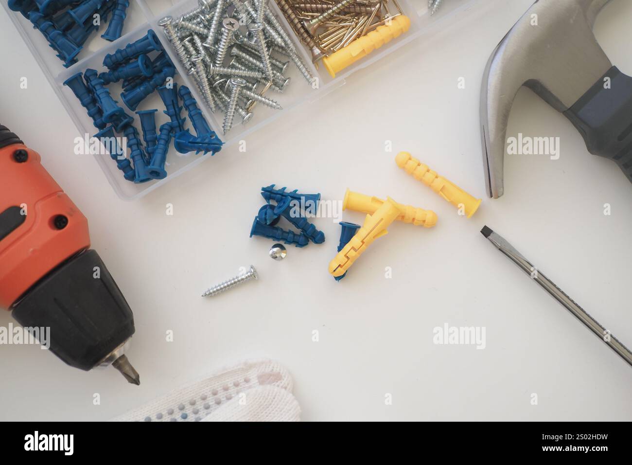 Important Tools and Various Fasteners Essential for DIY Home Projects ...