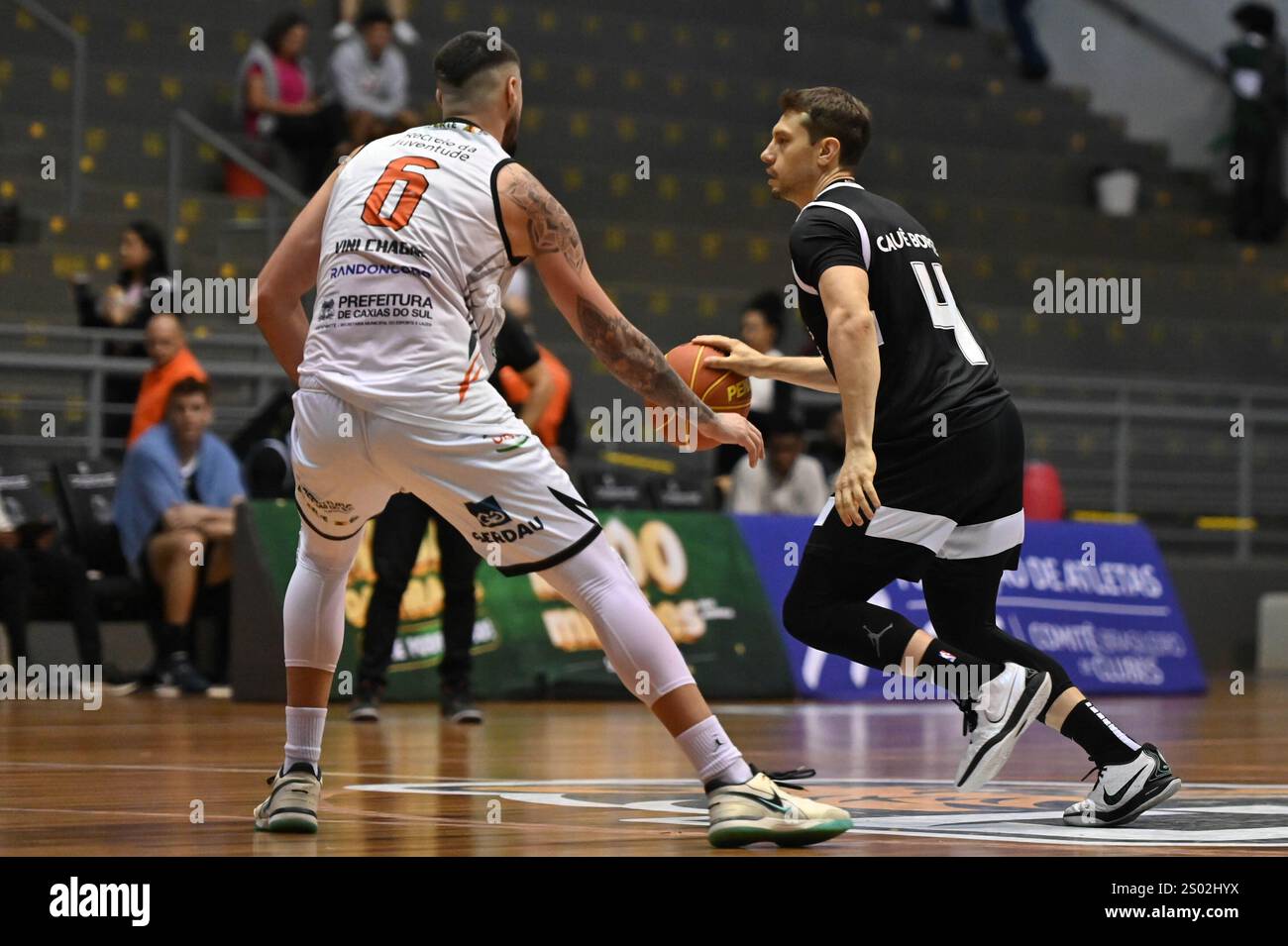 Caxias Do Sul, Brazil. 23rd Dec, 2024. Images of the match between ...