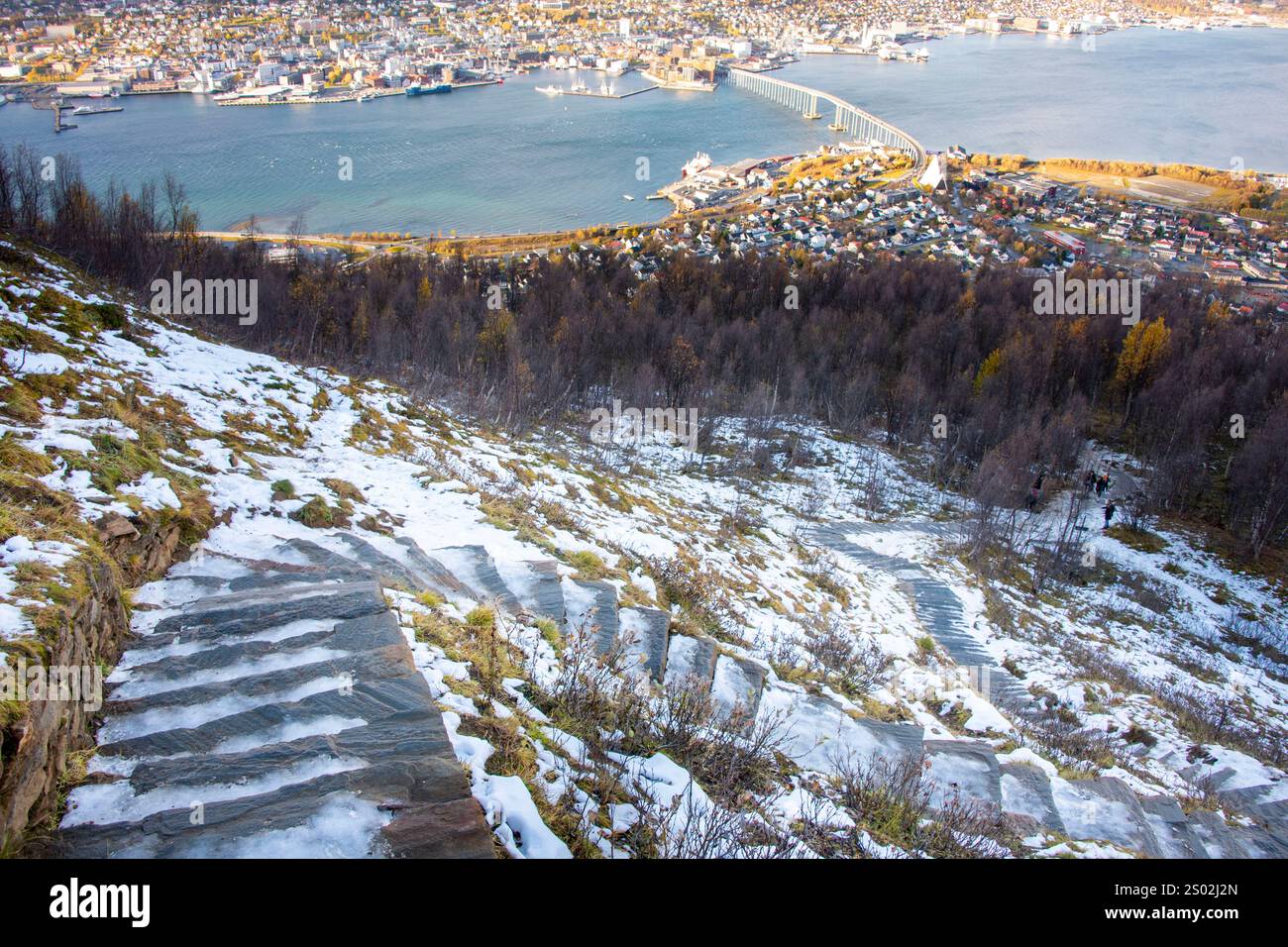 Sherpa Stairs in Tromso - Norway Stock Photo - Alamy