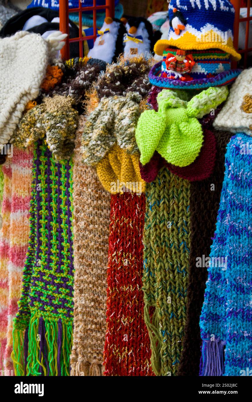 wool handicrafts - city of Punta Arenas on the Strait of Magellan is ...