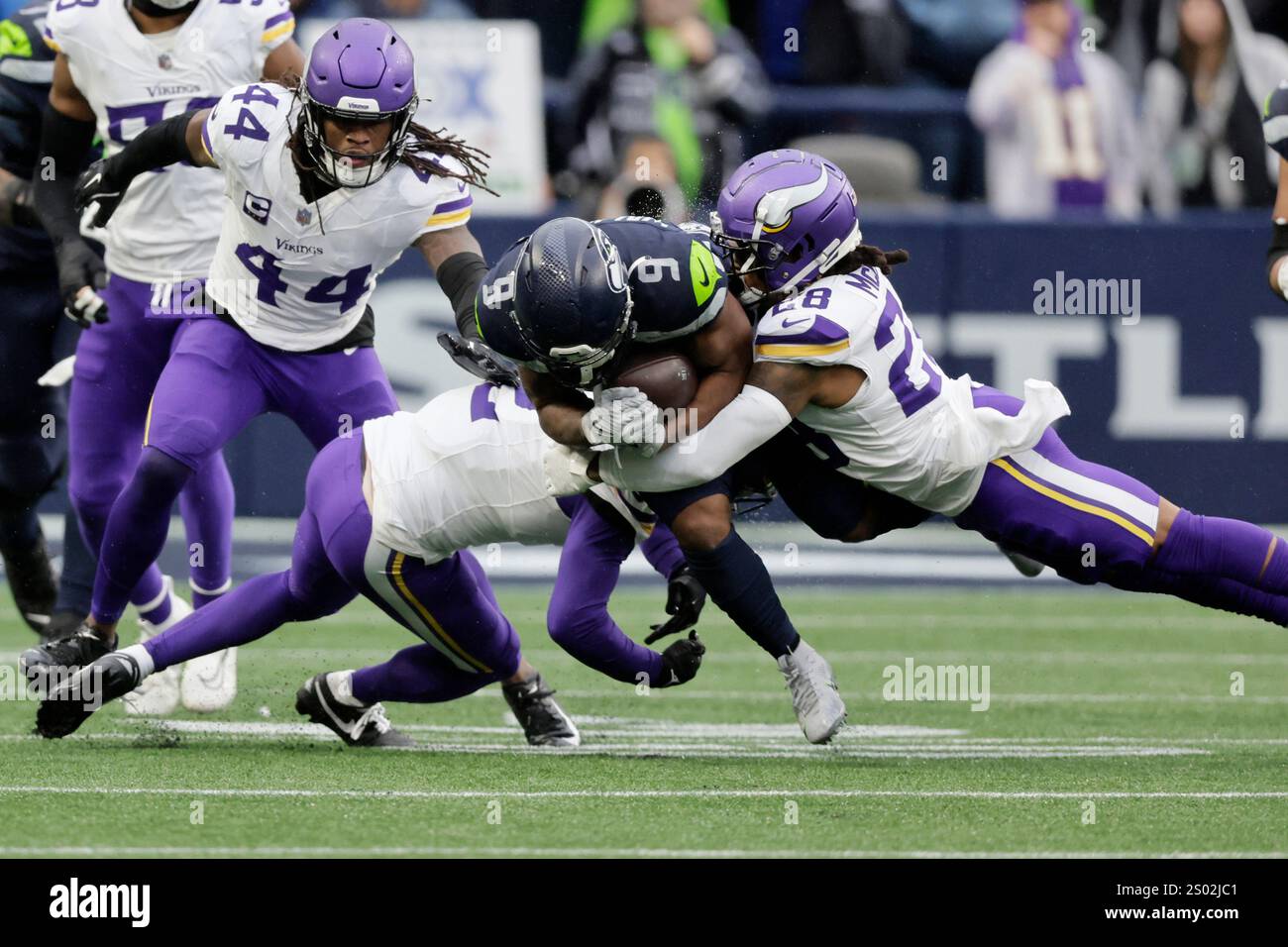 Minnesota Vikings cornerback Stephon Gilmore (2) and safety Bobby ...
