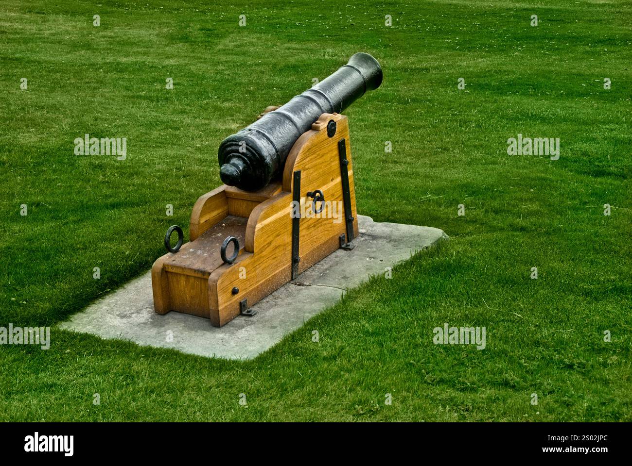 cannon on Stanley, Falkland Islands Stock Photo - Alamy