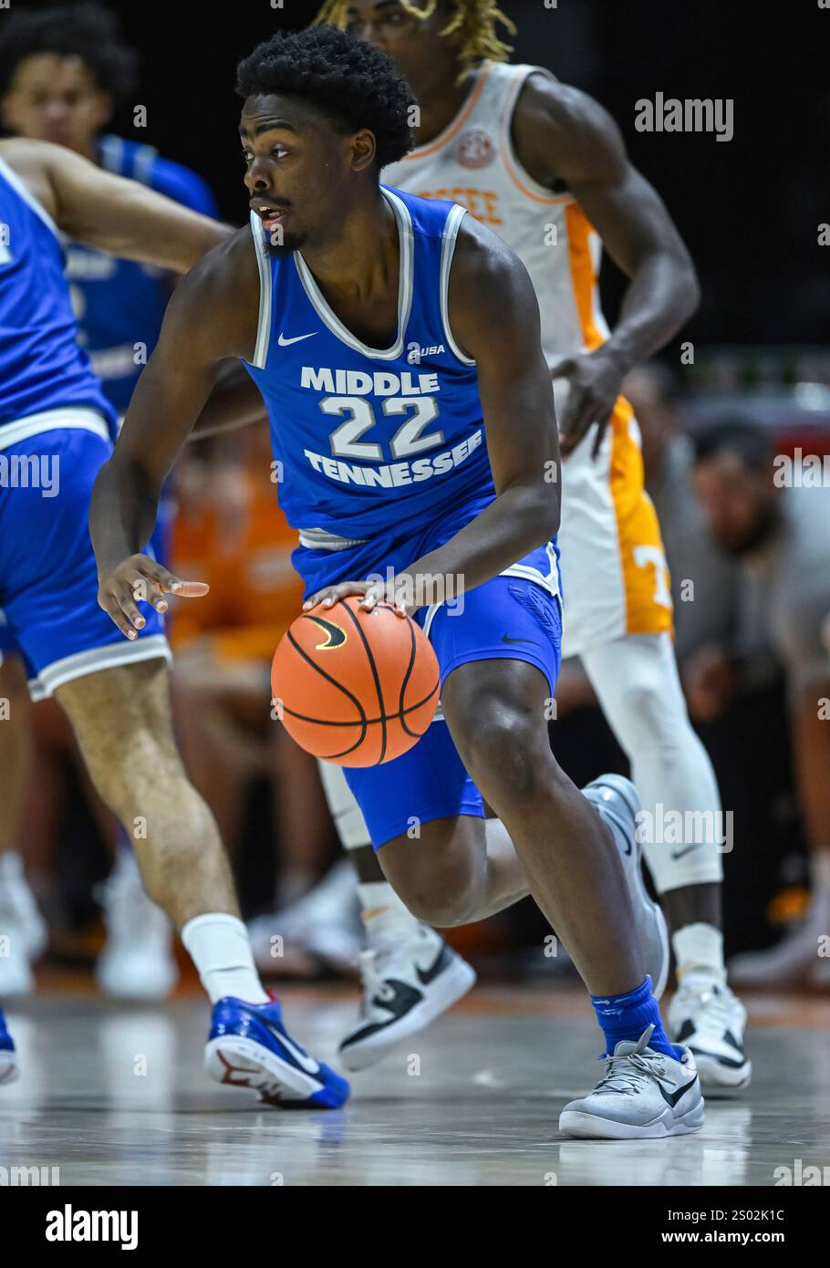 KNOXVILLE, TN - DECEMBER 23: Middle Tennessee Blue Raiders guard Kamari ...