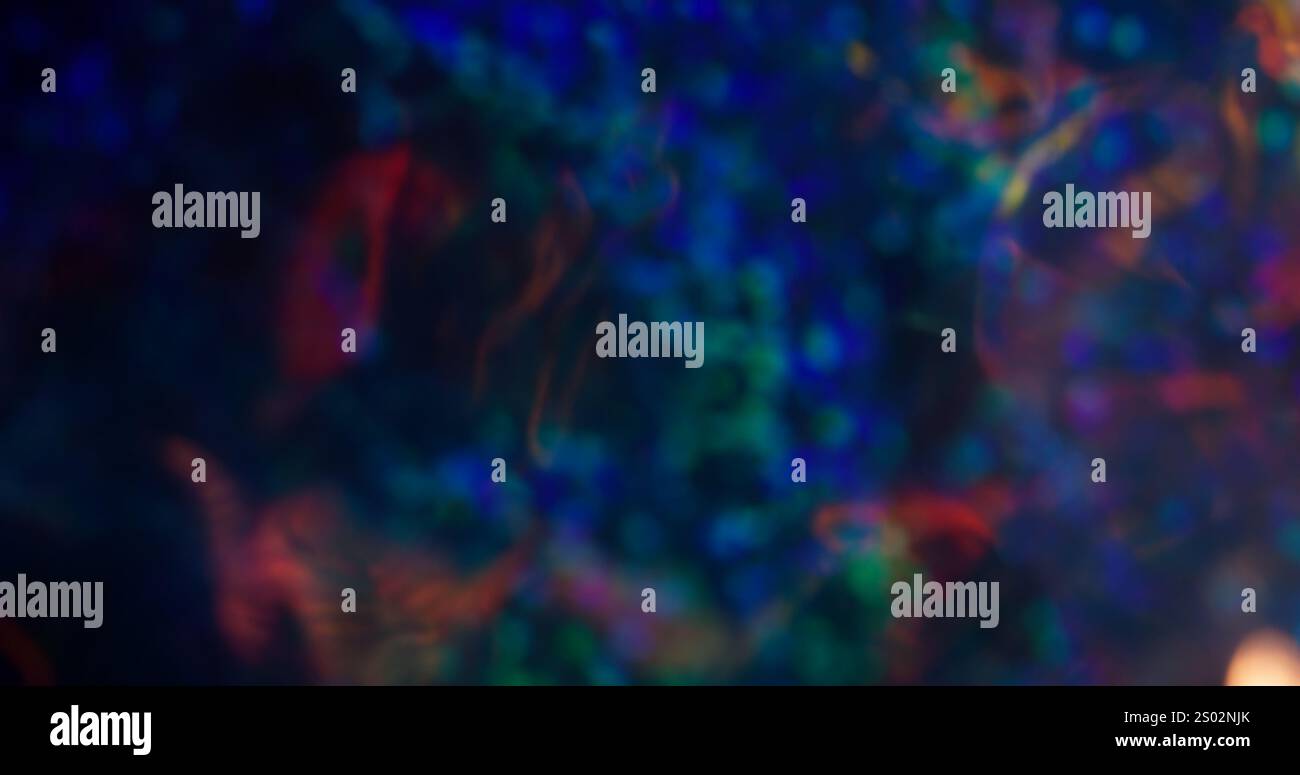 Blur glow light. Artistic texture. Multicolor sparkling flickers bright ...