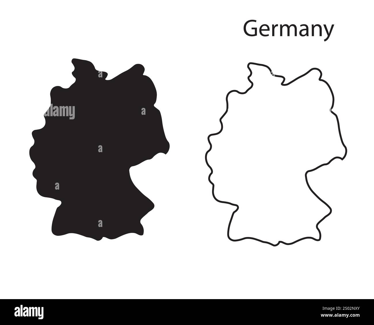Tourism sites in germany Stock Vector Images - Alamy