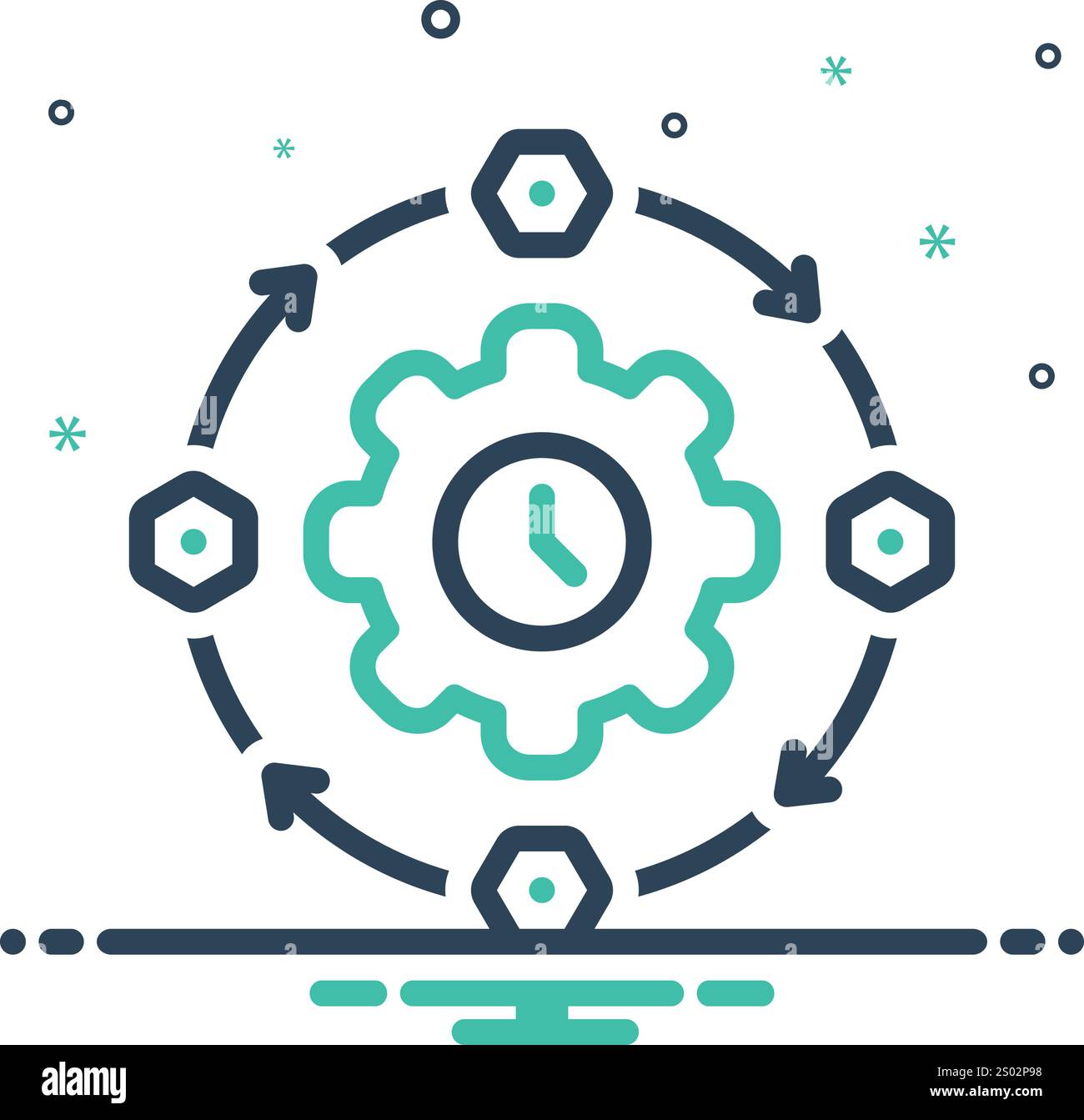 Adaptation process Stock Vector Images - Alamy