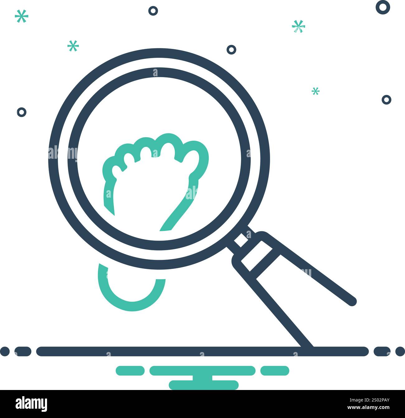 Icon tracking search Cut Out Stock Images & Pictures - Alamy