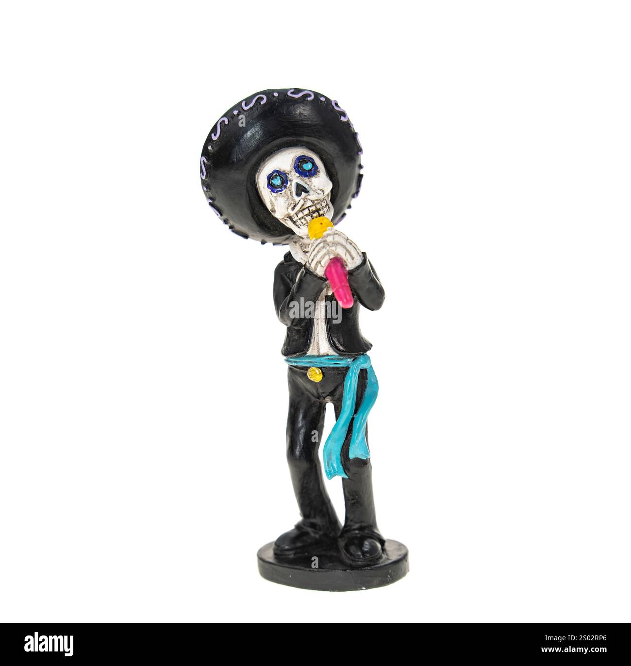 Day of dead skeleton in mexico Cut Out Stock Images & Pictures - Alamy