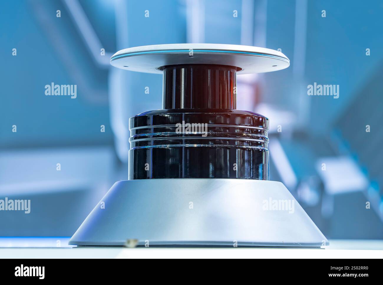 high definition Lidar for self driving car sensor seen Stock Photo - Alamy