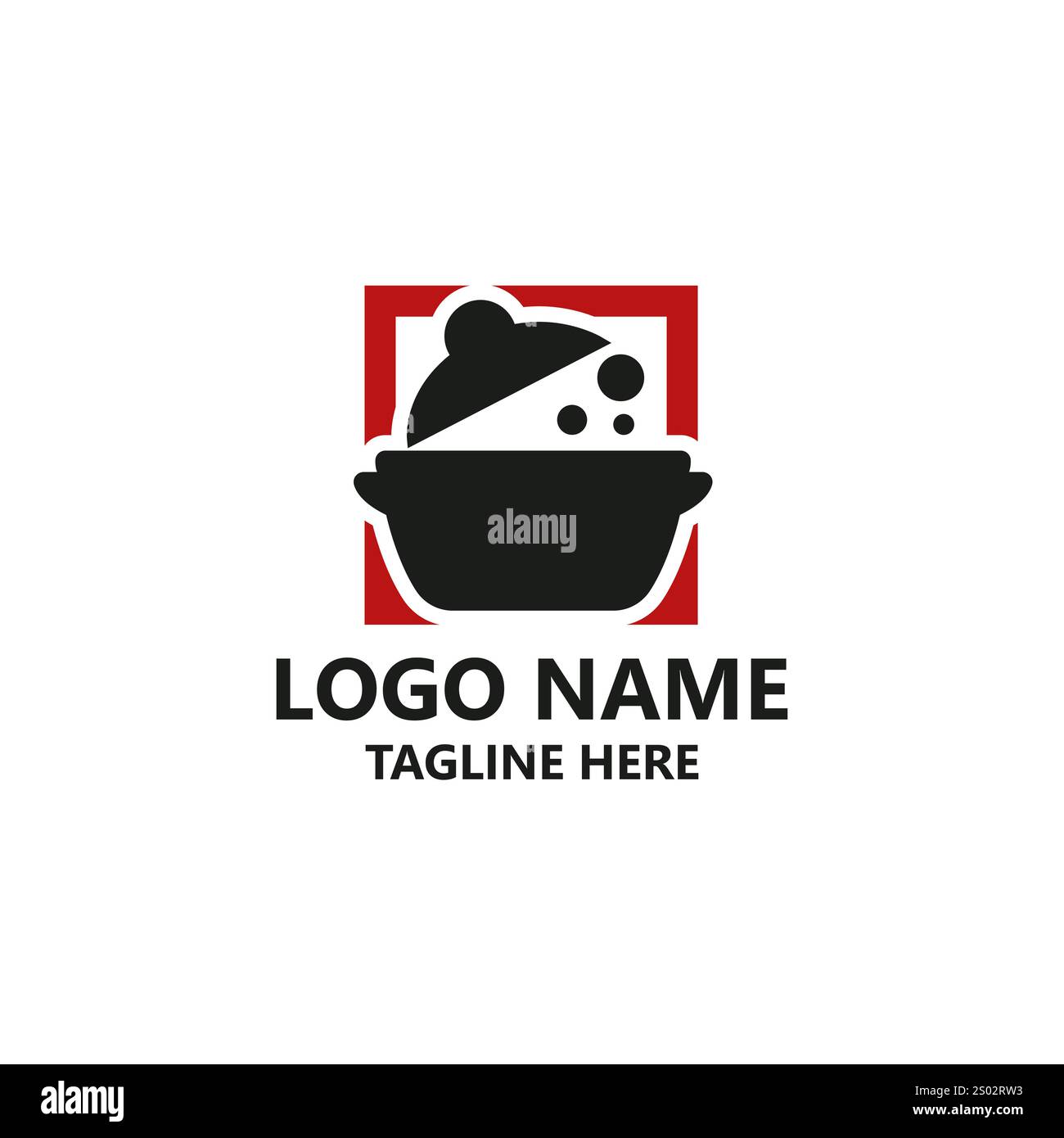the pot logo design vector Stock Vector Image & Art - Alamy