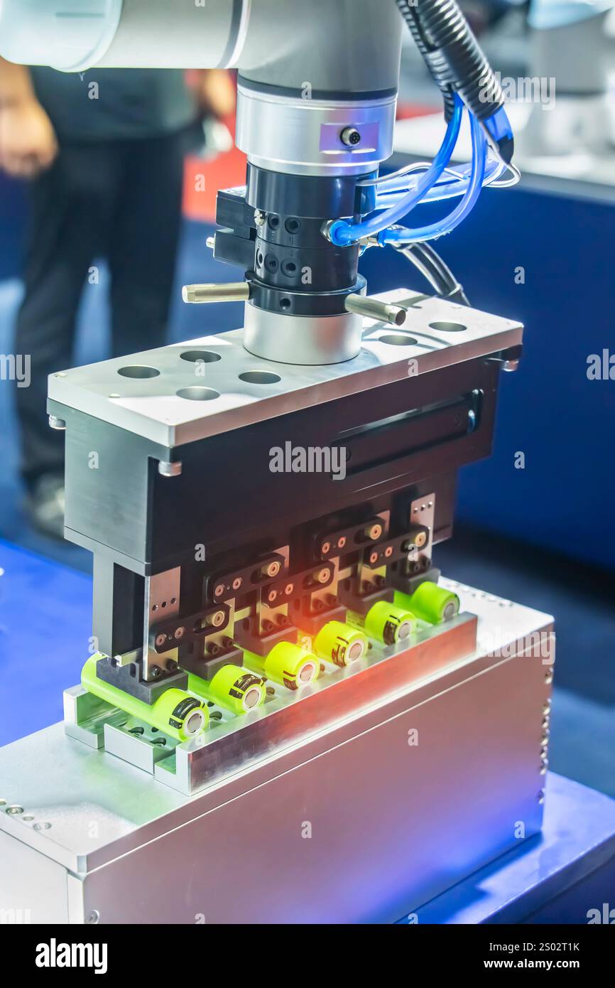artificial intelligence machine at industrial manufacture factory of ...