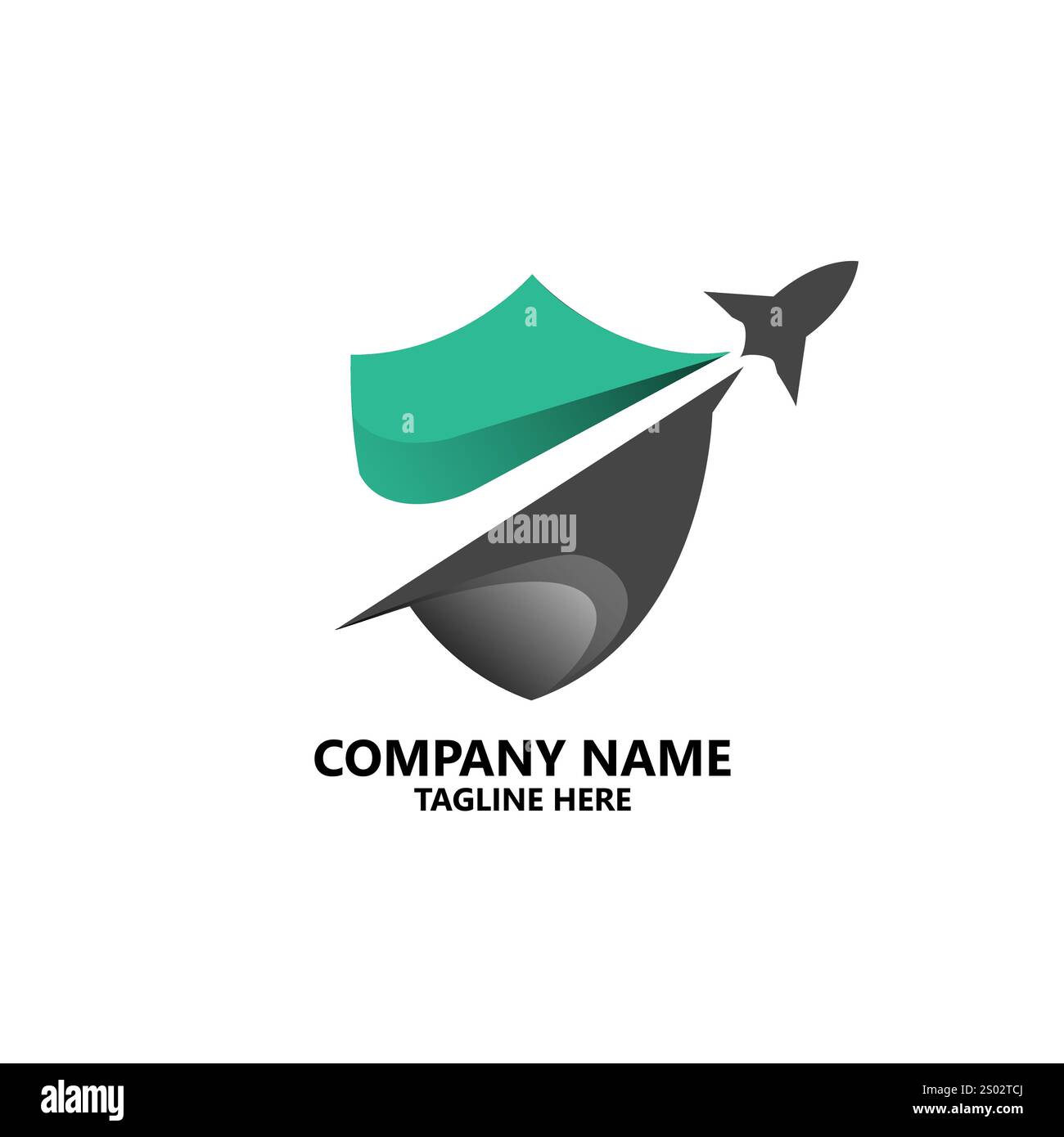 Vector shield arrow up logo hi-res stock photography and images - Alamy