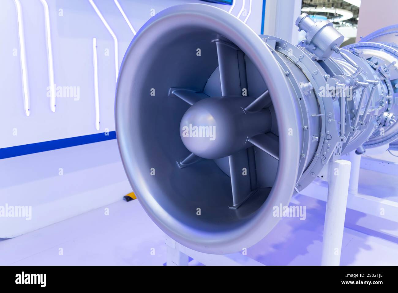 Jet engine, internal structure with hydraulic, aircraft and aerospace ...