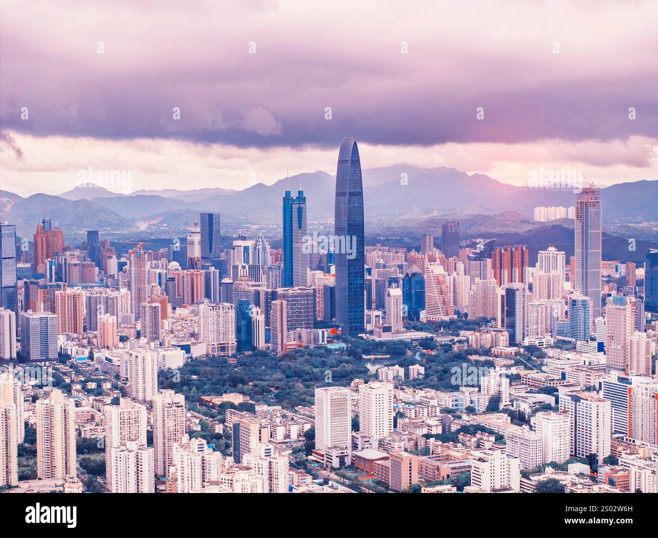 Shenzhen bay city skyline hi-res stock photography and images - Alamy