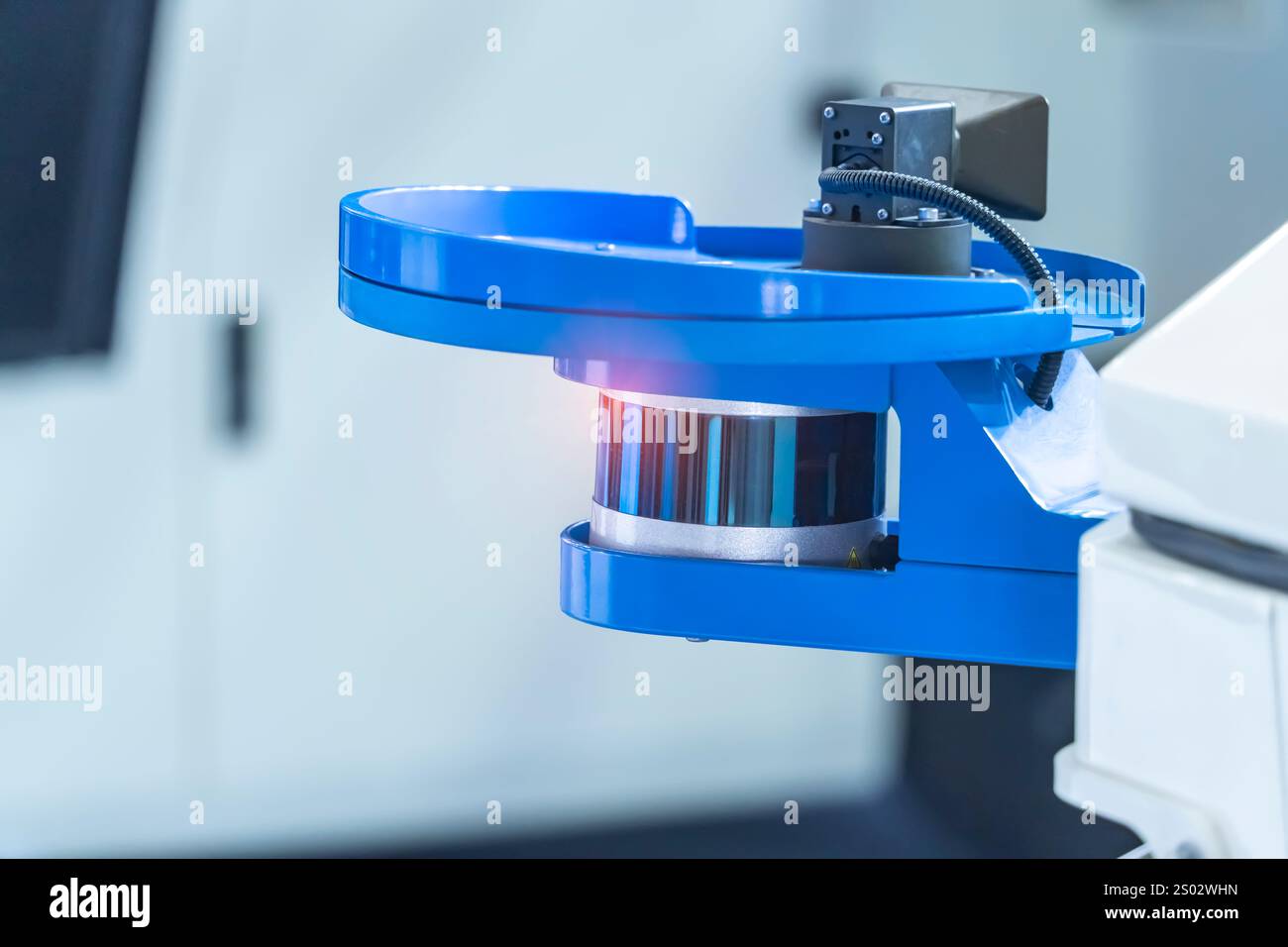 high definition Lidar for self driving car sensor seen Stock Photo - Alamy