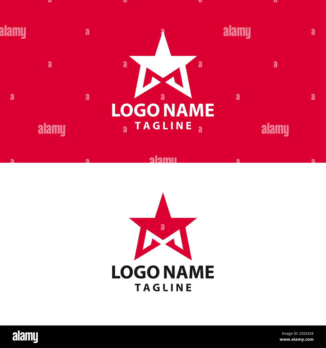 M star logo design vector Stock Vector Image & Art - Alamy