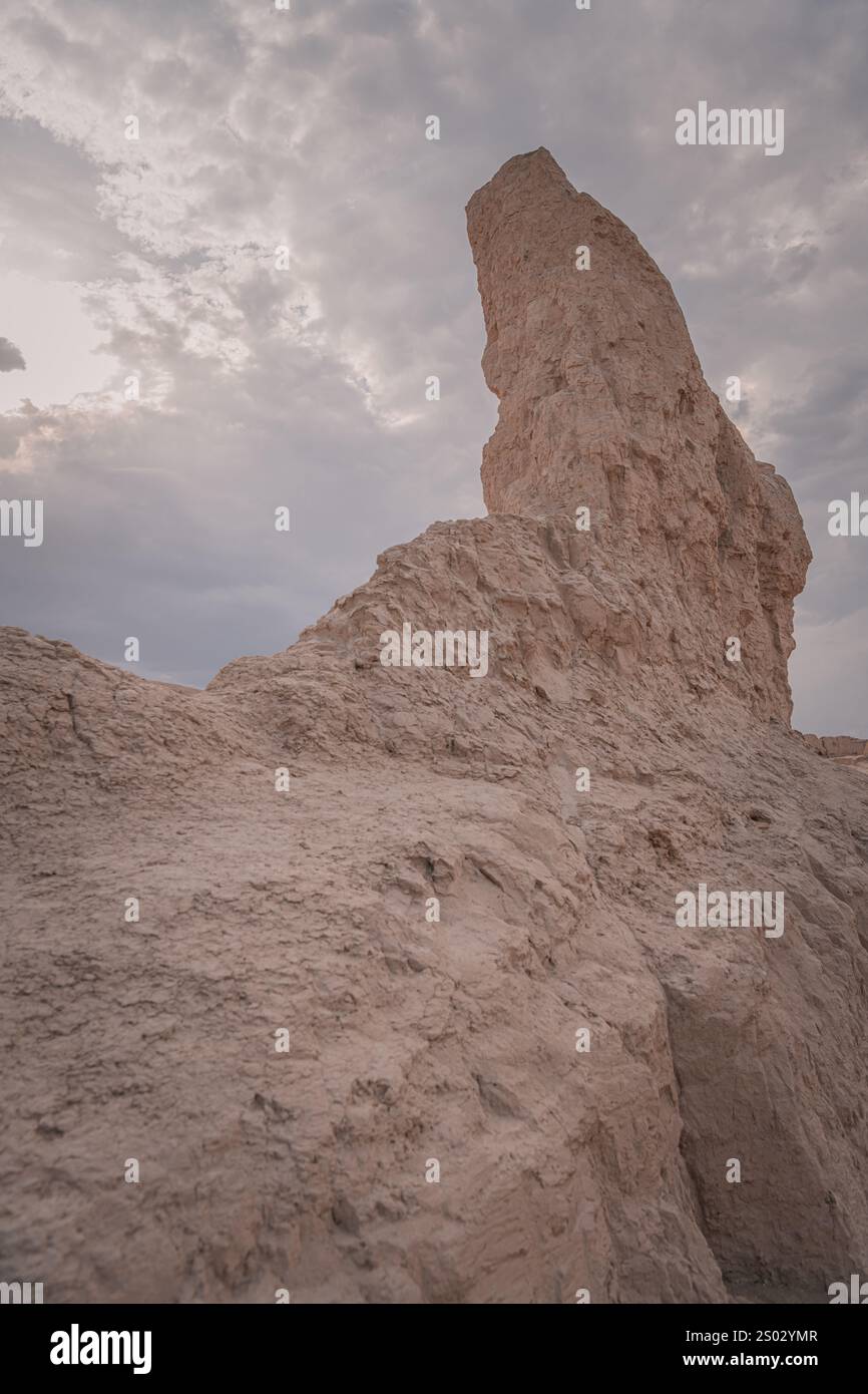 Ruined Buildings and Structures in Ancient Silk Road City in Chinese ...