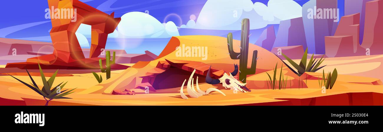 Skeleton canyon arizona Stock Vector Images - Alamy