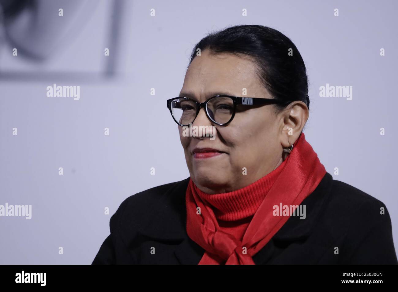Ciudad de Mexico, Mexico. , . La secretaria de Gobernacion, Rosa Icela ...
