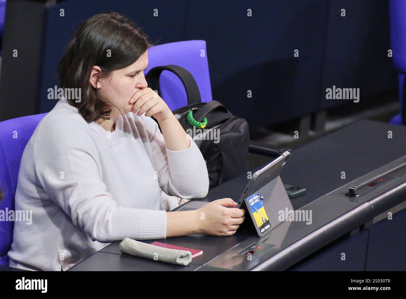 Berlin, Deutschland, 19.12.2024: Deutscher Bundestag: 207 ...