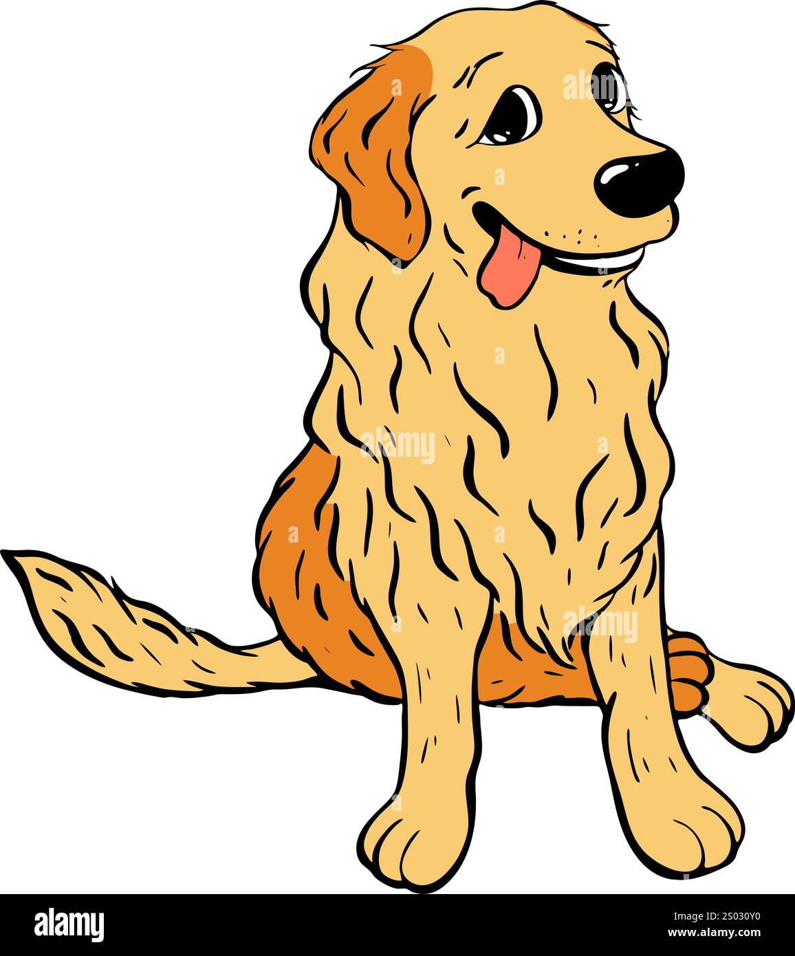 A cheerful and vibrant cartoon illustration featuring an adorable ...