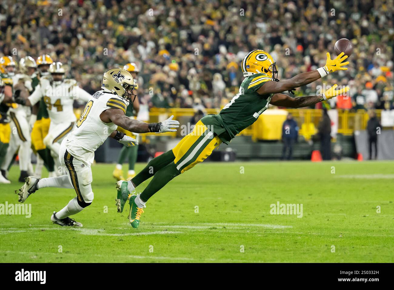 December 23, 2024: Green Bay Packers wide receiver Dontayvion Wicks (13 ...