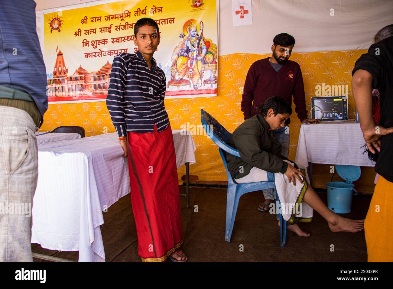 Health camp by Sri Satya Sai Sanjeevani Hospital of New Raipur ...