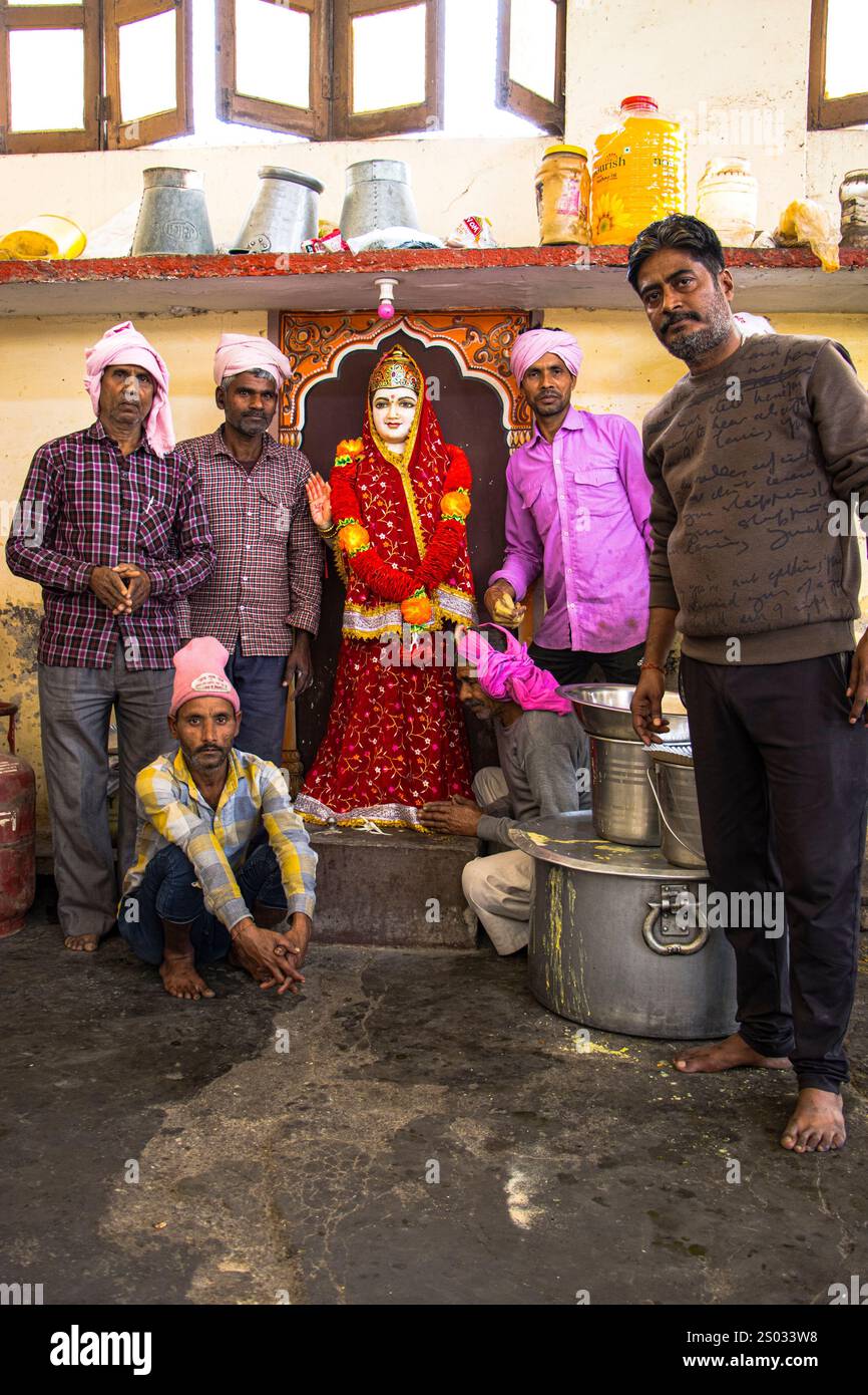 Sita ki Rasoi at Panchavati facility, Karsevak Puram. A kitchen that ...