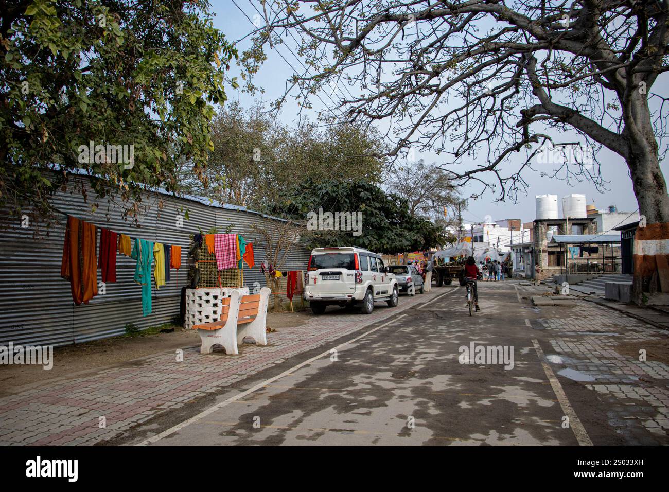 Panchavati facility at Karsevak Puram. It is a tent city that can ...