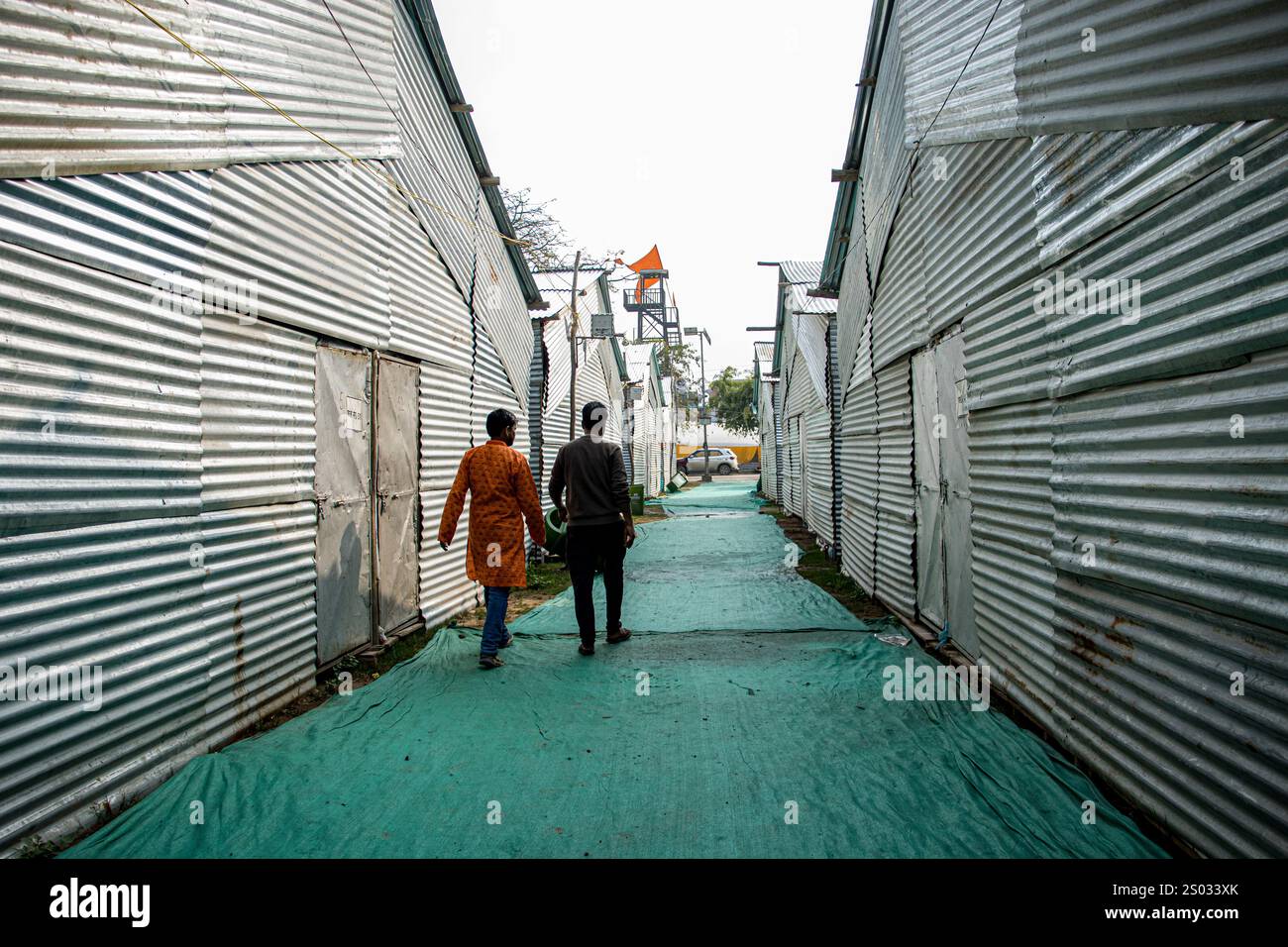 Panchavati facility at Karsevak Puram. It is a tent city that can ...