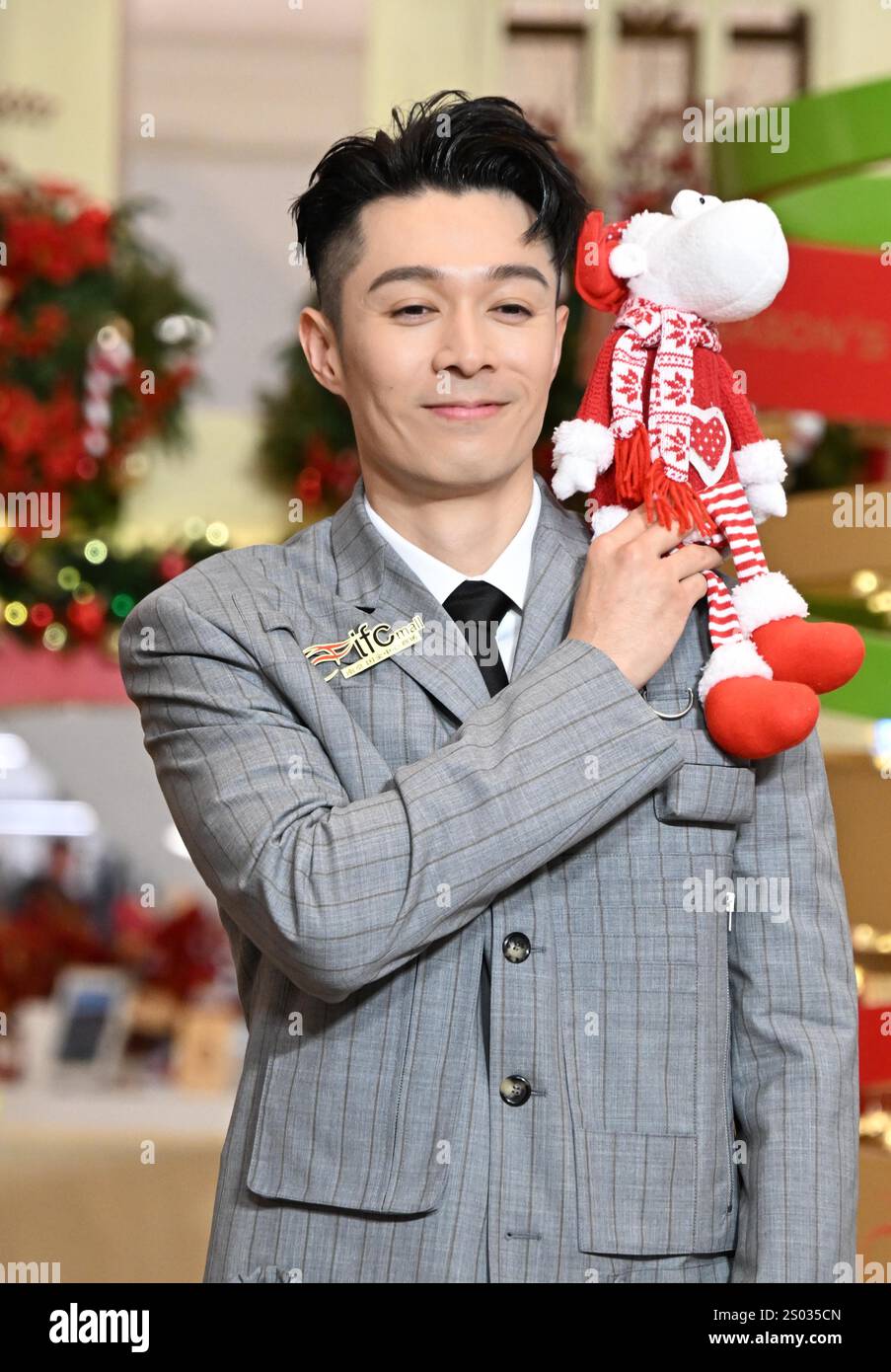 Hong Kong Cantopop singer, songwriter, and actor Pakho Chau attends an ...