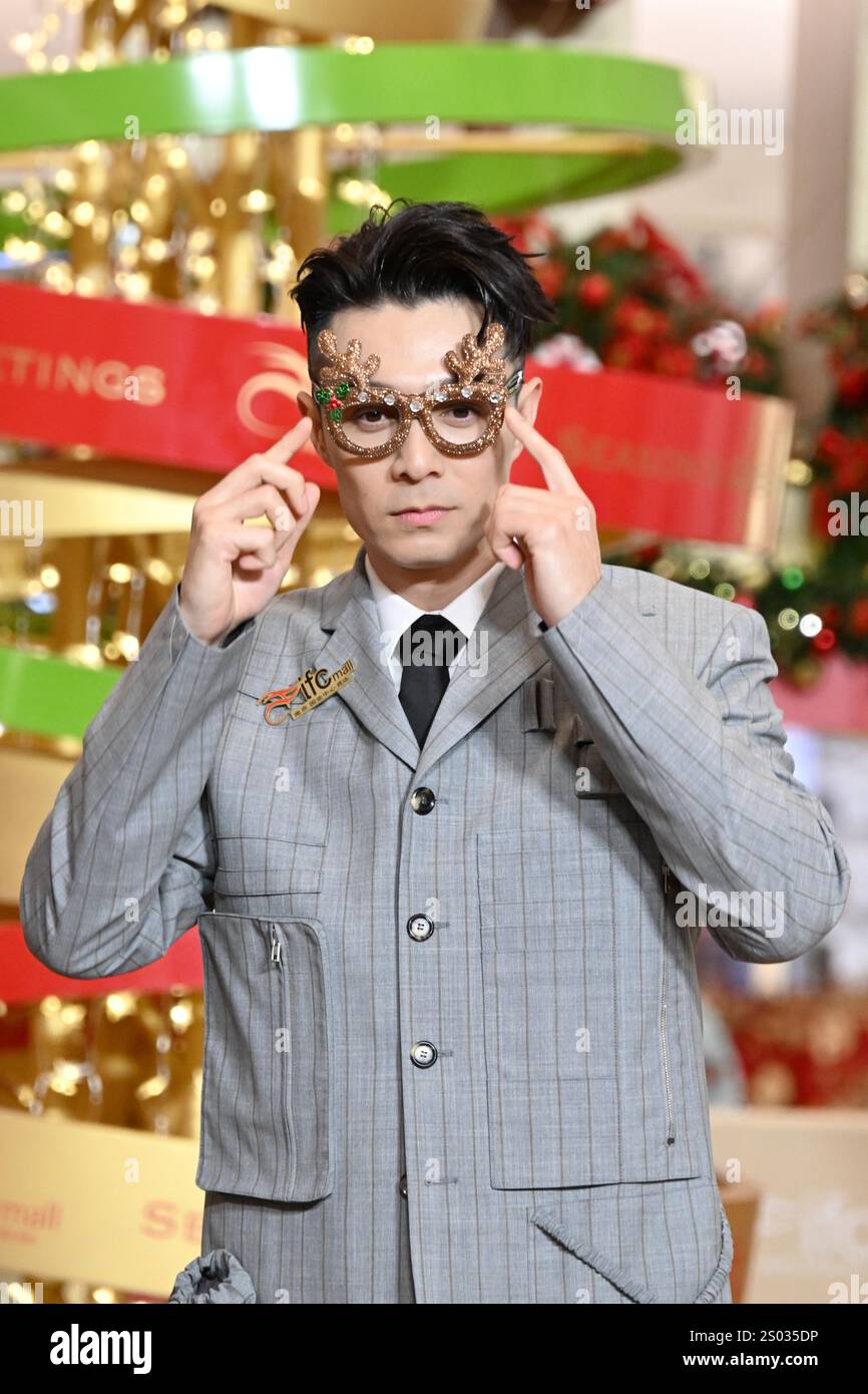 Hong Kong Cantopop singer, songwriter, and actor Pakho Chau attends an ...