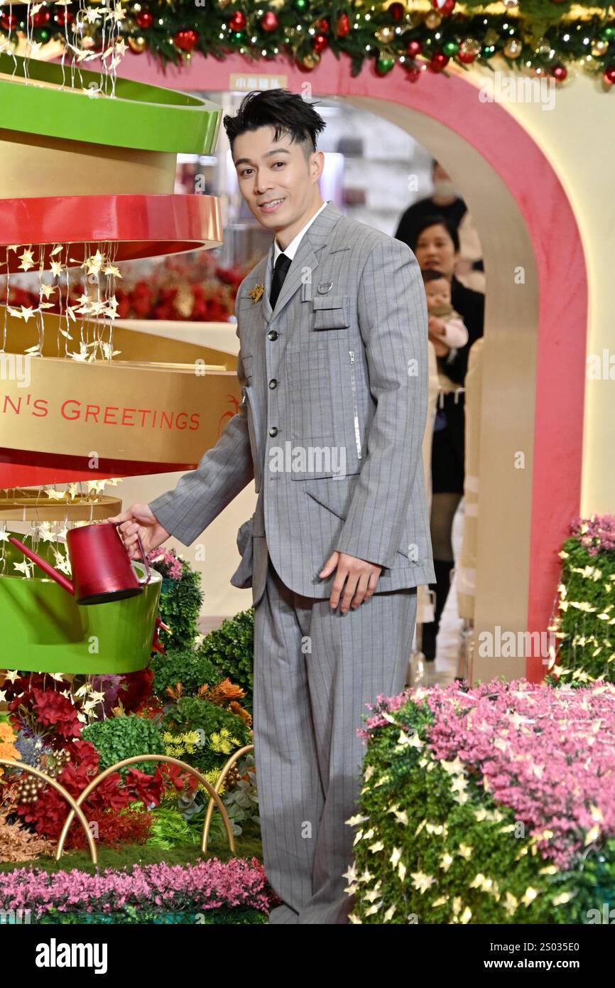 Hong Kong Cantopop singer, songwriter, and actor Pakho Chau attends an ...