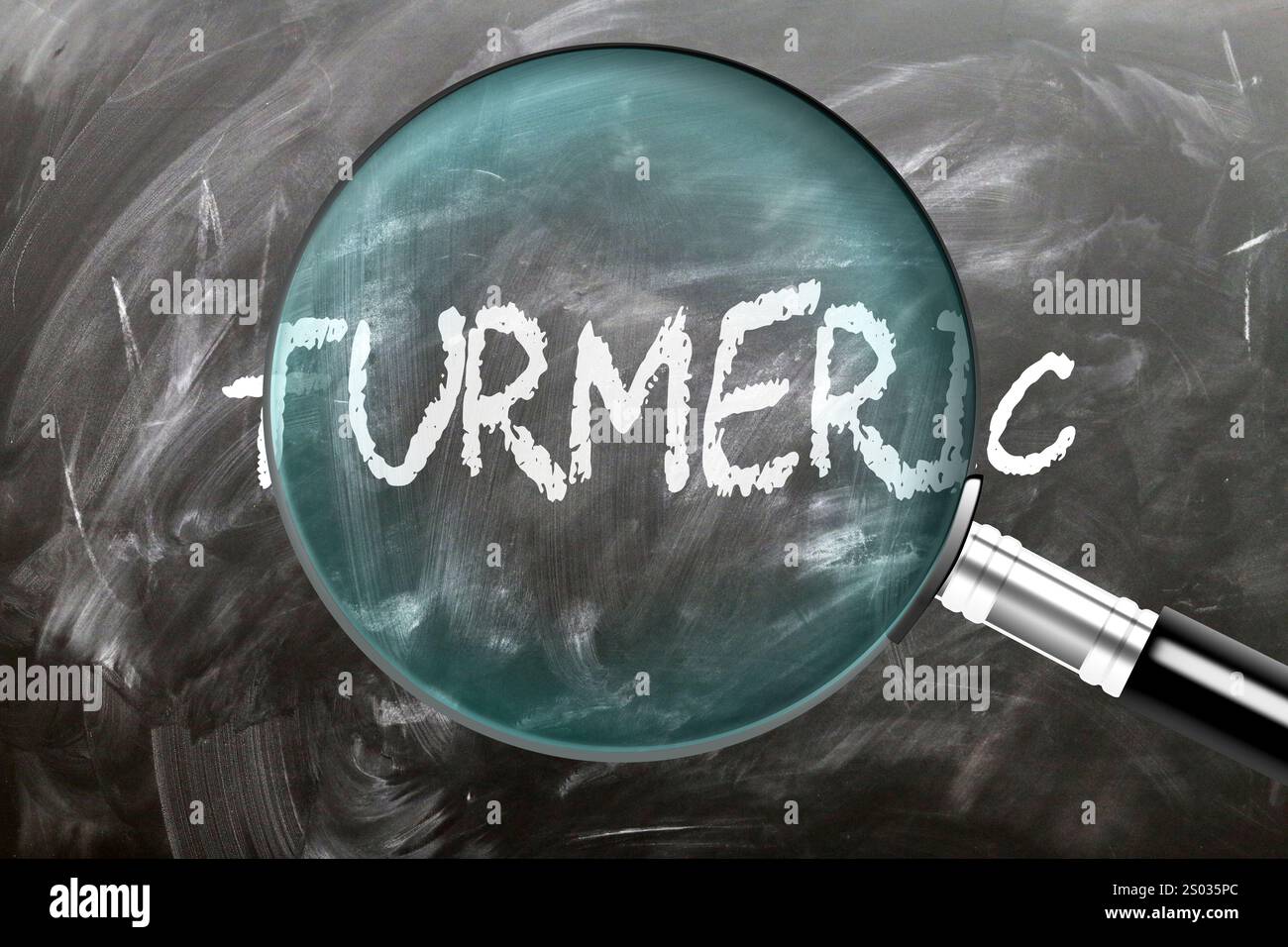 Turmeric - learn, study and inspect it. Taking a closer look at ...