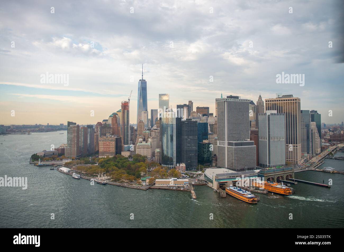 Manhattan Aerial View from Helicopter, Revealing the Heart of New York ...