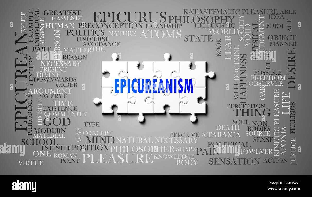 Epicureanism as a complex subject, related to important topics ...