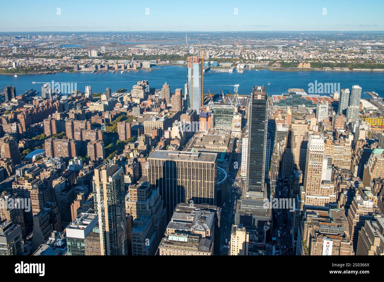 Stunning Aerial Perspective of Midtown Manhattan, The Heart of NYC’s ...