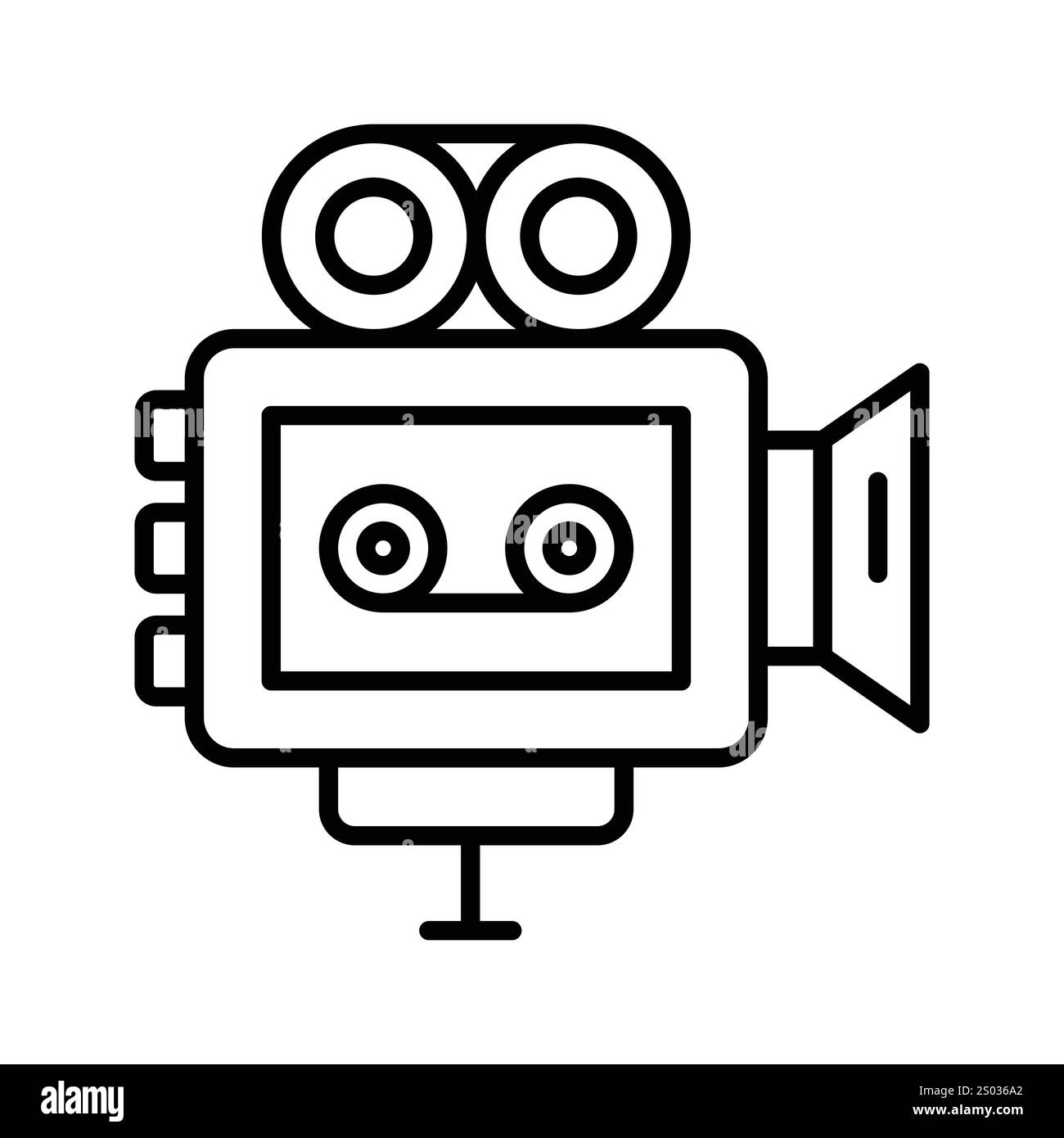Vintage camera vector design isolated on white background Stock Vector ...