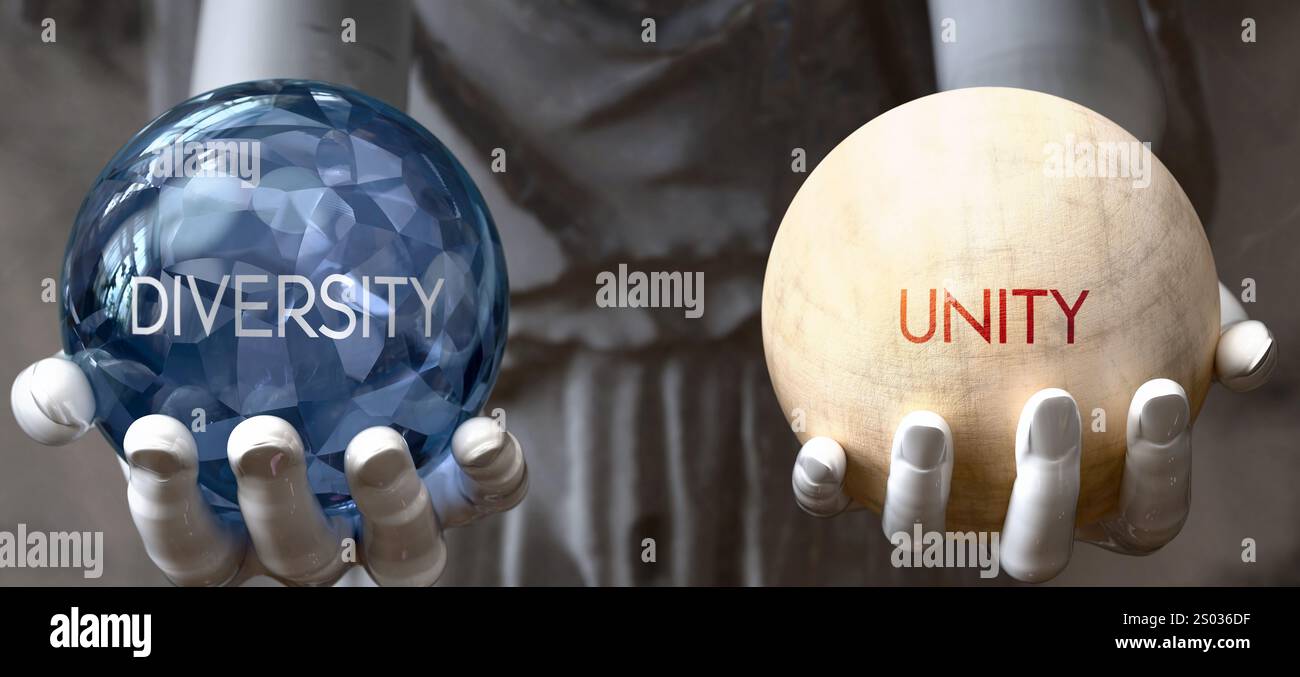 Diversity or Unity - decide between two options. Greek statue ...