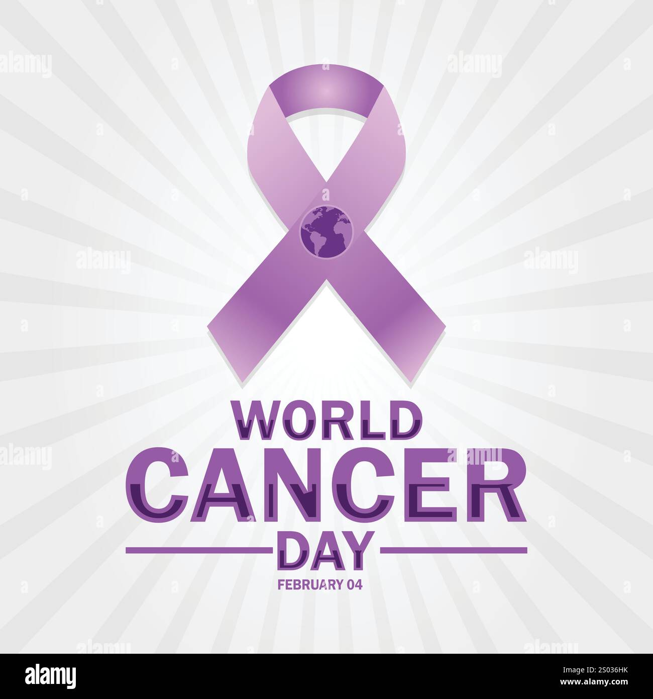 World Cancer day. February 04. Holiday concept. Template for background ...