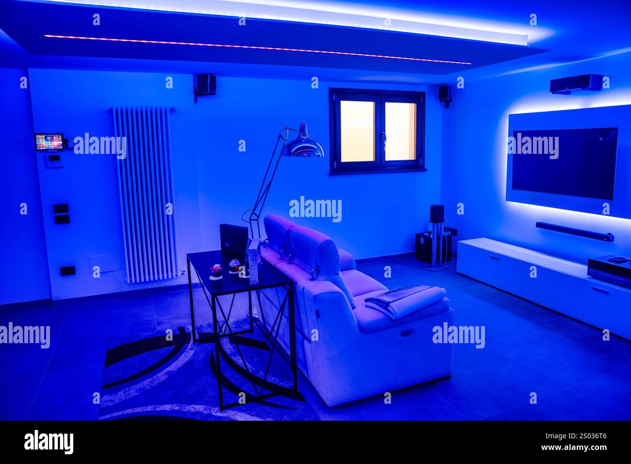LED Strip Lighting Installation for a Bright and Modern Basement ...