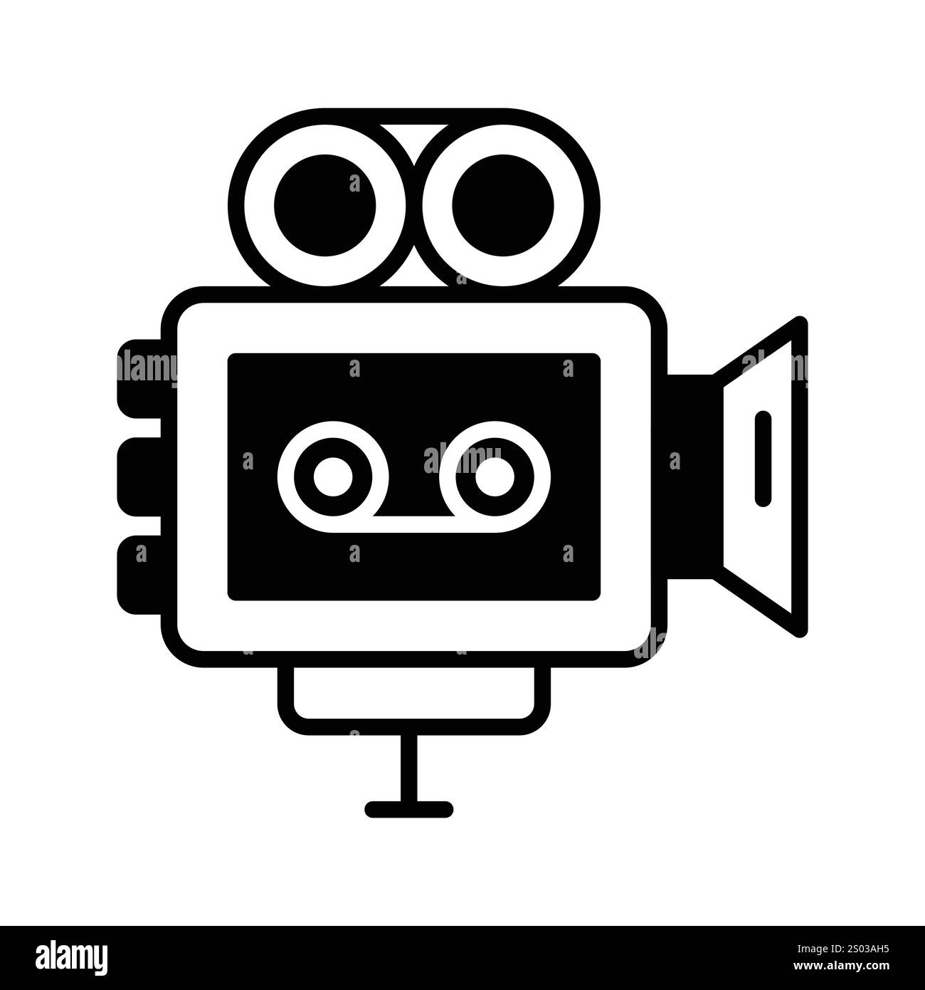 Vintage camera vector design isolated on white background Stock Vector ...