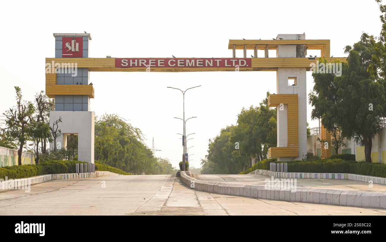 Beawar, Rajasthan, India, December 22, 2024: Deserted look of Shree ...