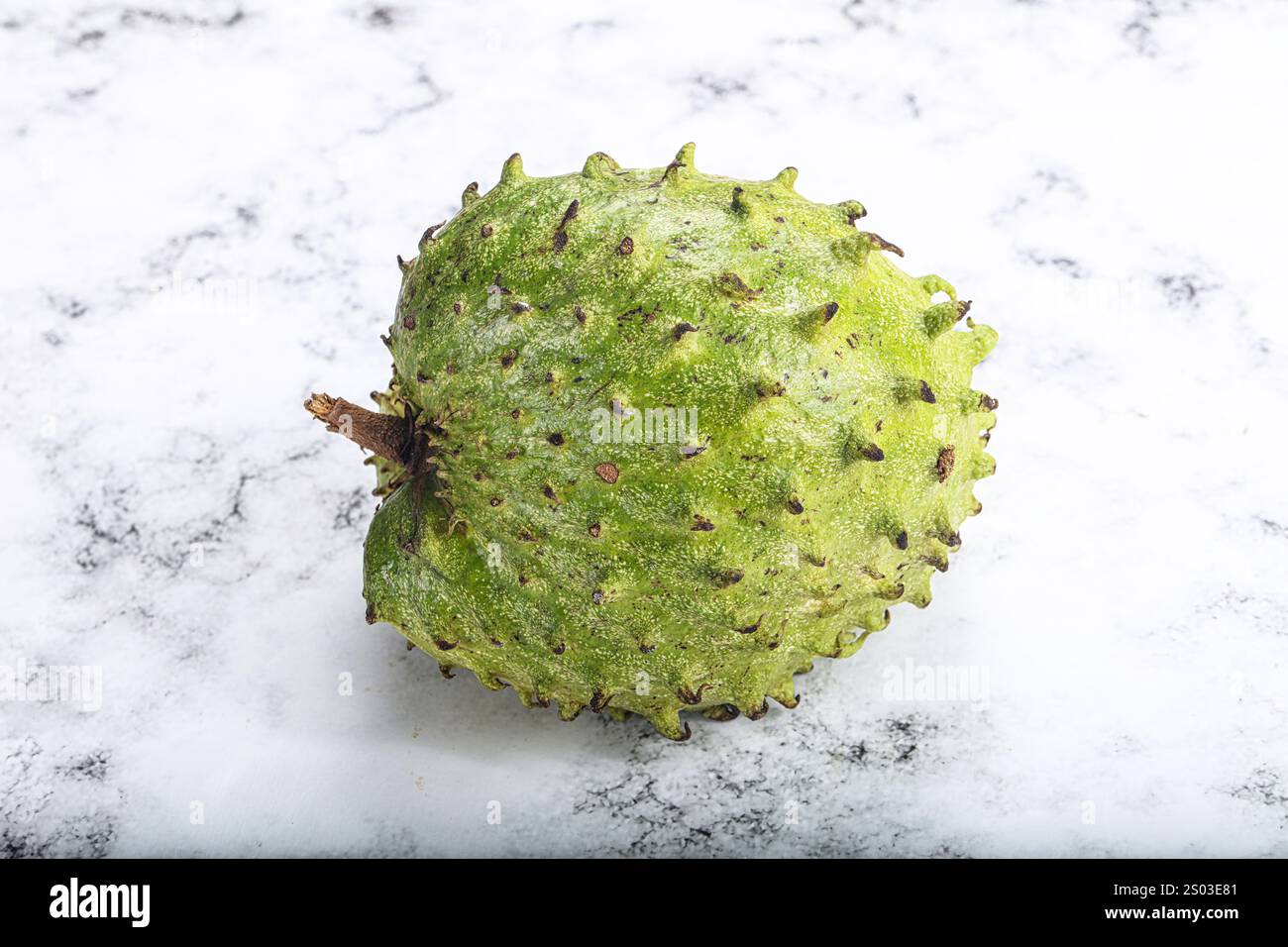 Sweet ripe juicy exotic Soursop fruit Stock Photo - Alamy