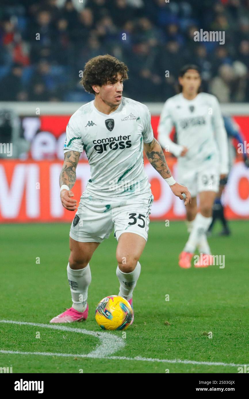 Bergamo, Italy. 22nd Dec, 2024. Luca Marianucci of Empoli FC during the ...