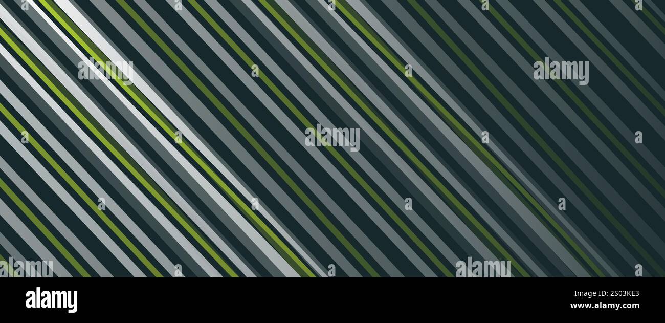 Abstract White, Grey, Dark Blue and Green Slanted Crossing Lines ...