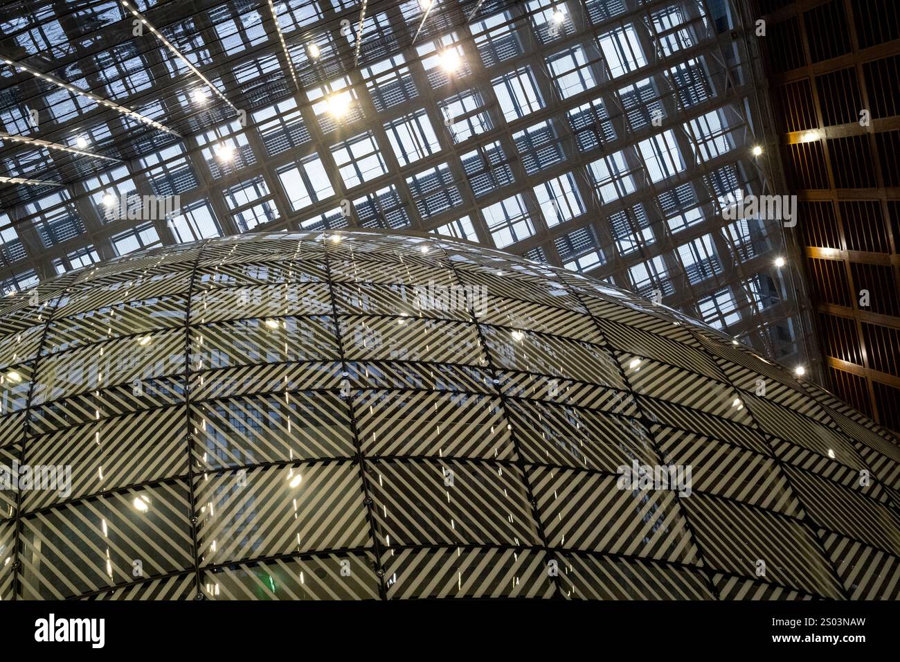 The Europa building with the lantern during the summit of the Heads of ...