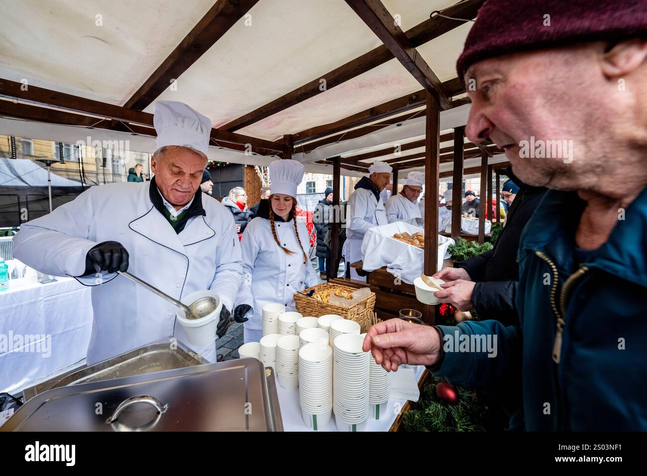 Prague, Czech Republic. 24th Dec, 2024. Prague Mayor Bohuslav Svoboda ...