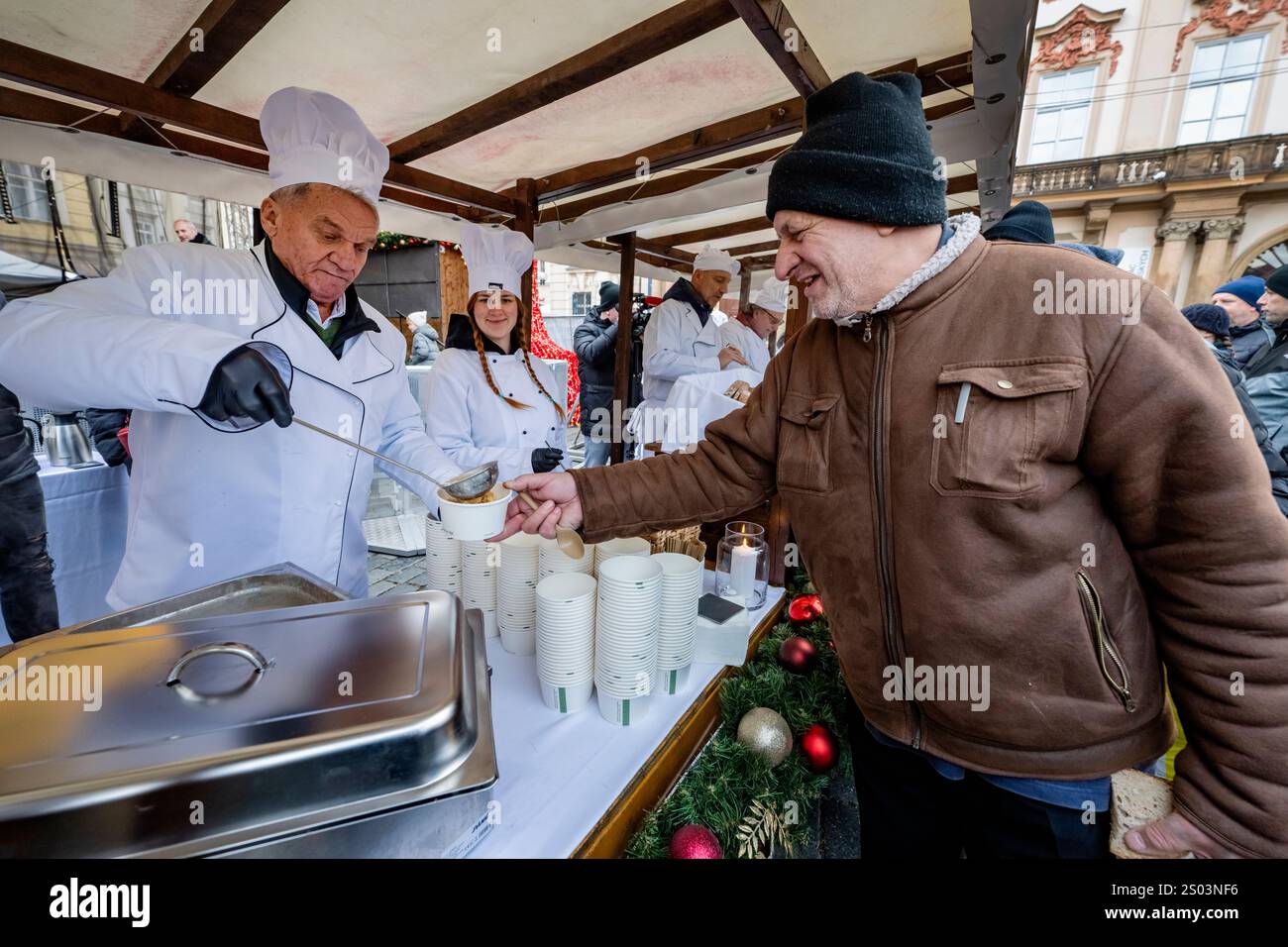 Prague, Czech Republic. 24th Dec, 2024. Prague Mayor Bohuslav Svoboda ...