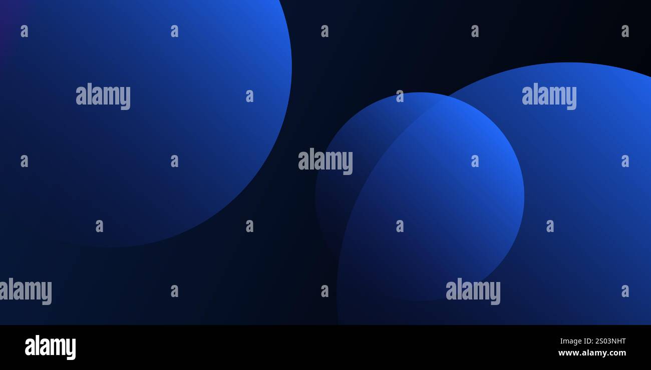 Modern Style Background, Header or Banner Design with Large Blue ...